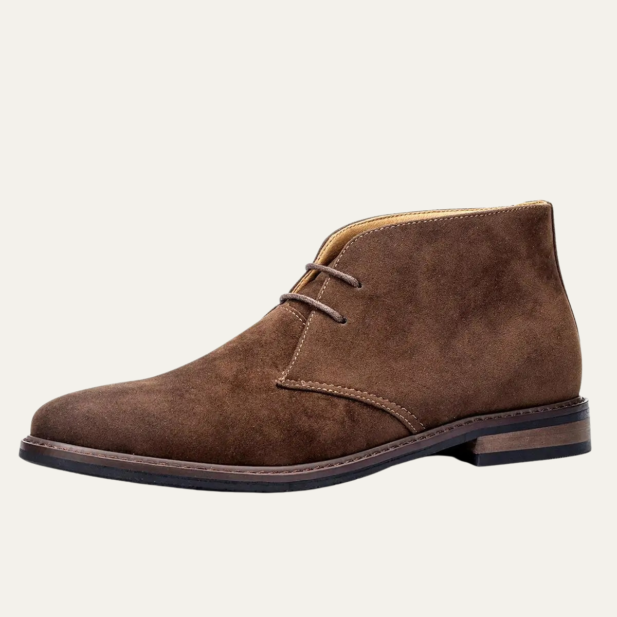 The Hammersmith Men’s Classic Lace Up Brown Suede Boots – British Elegance