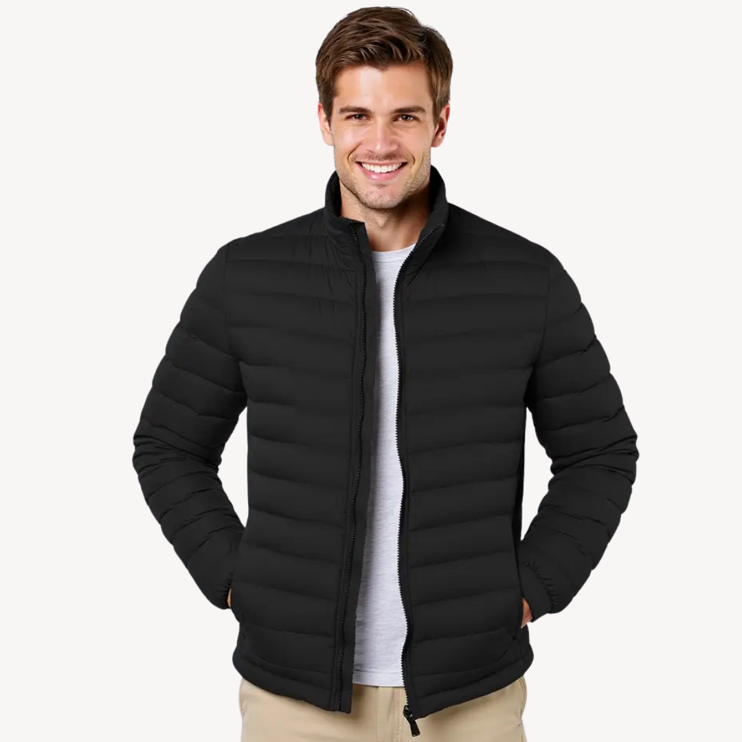 Lightweight Puffer Jacket Men – British Elegance