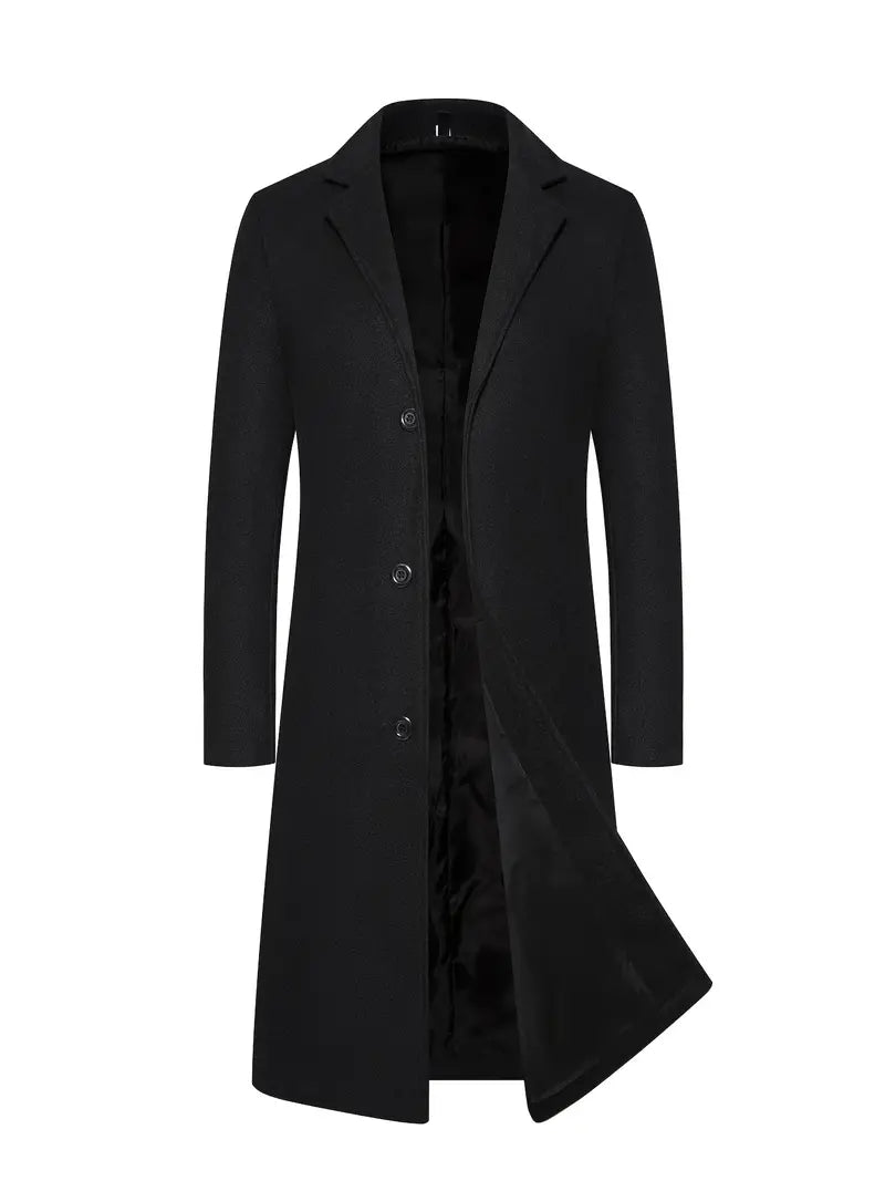 Bramwell | Classic Men’s Long Coat with Timeless Modern Appeal ...