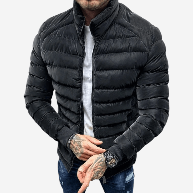 Insulated Puffer Jacket – British Elegance