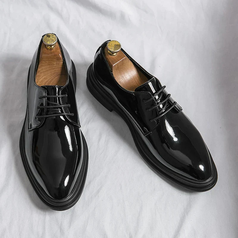 Gary | Men's Lace-Up Oxford Dress Shoes – British Elegance