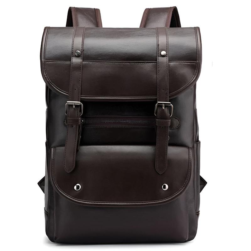 Arthur Structured Backpack | Flap Closure Buckle Fastenings Backpack ...