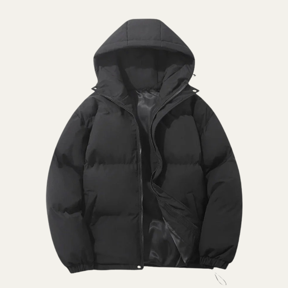 Men’s Sleek Puffer Jacket – British Elegance