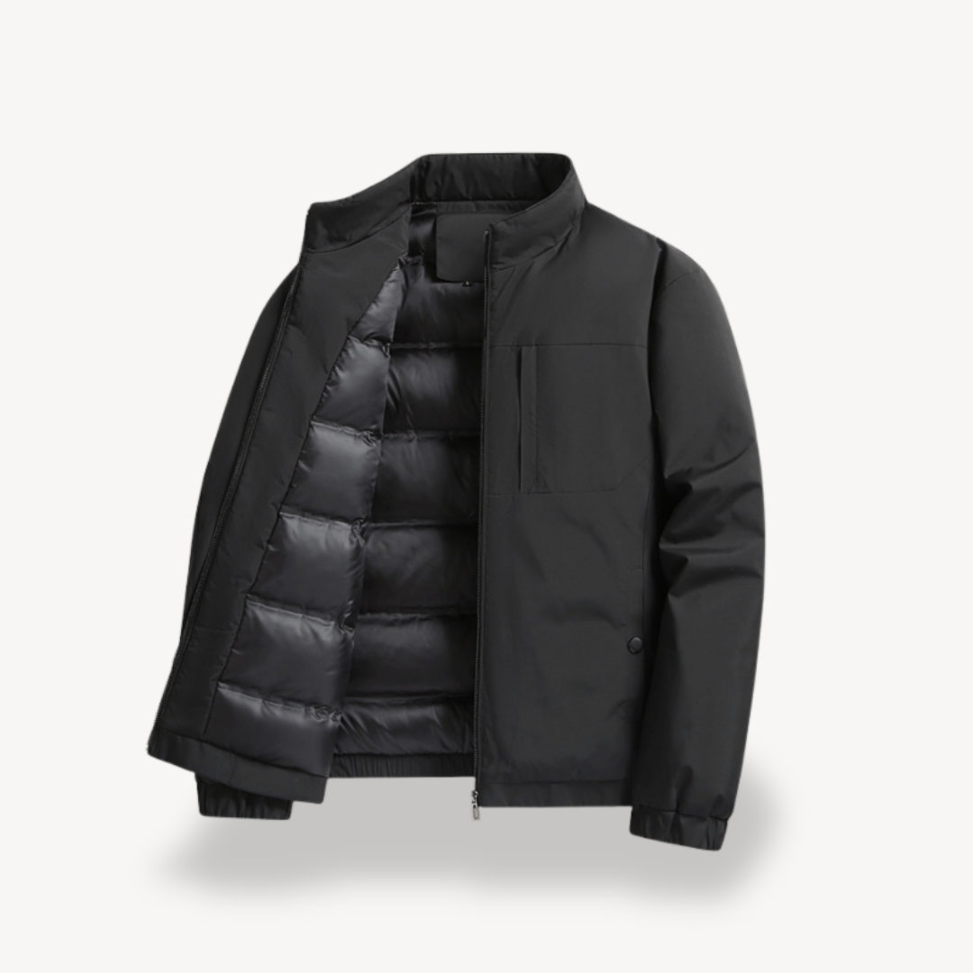 Men's Lightweight Puffer Jacket – British Elegance